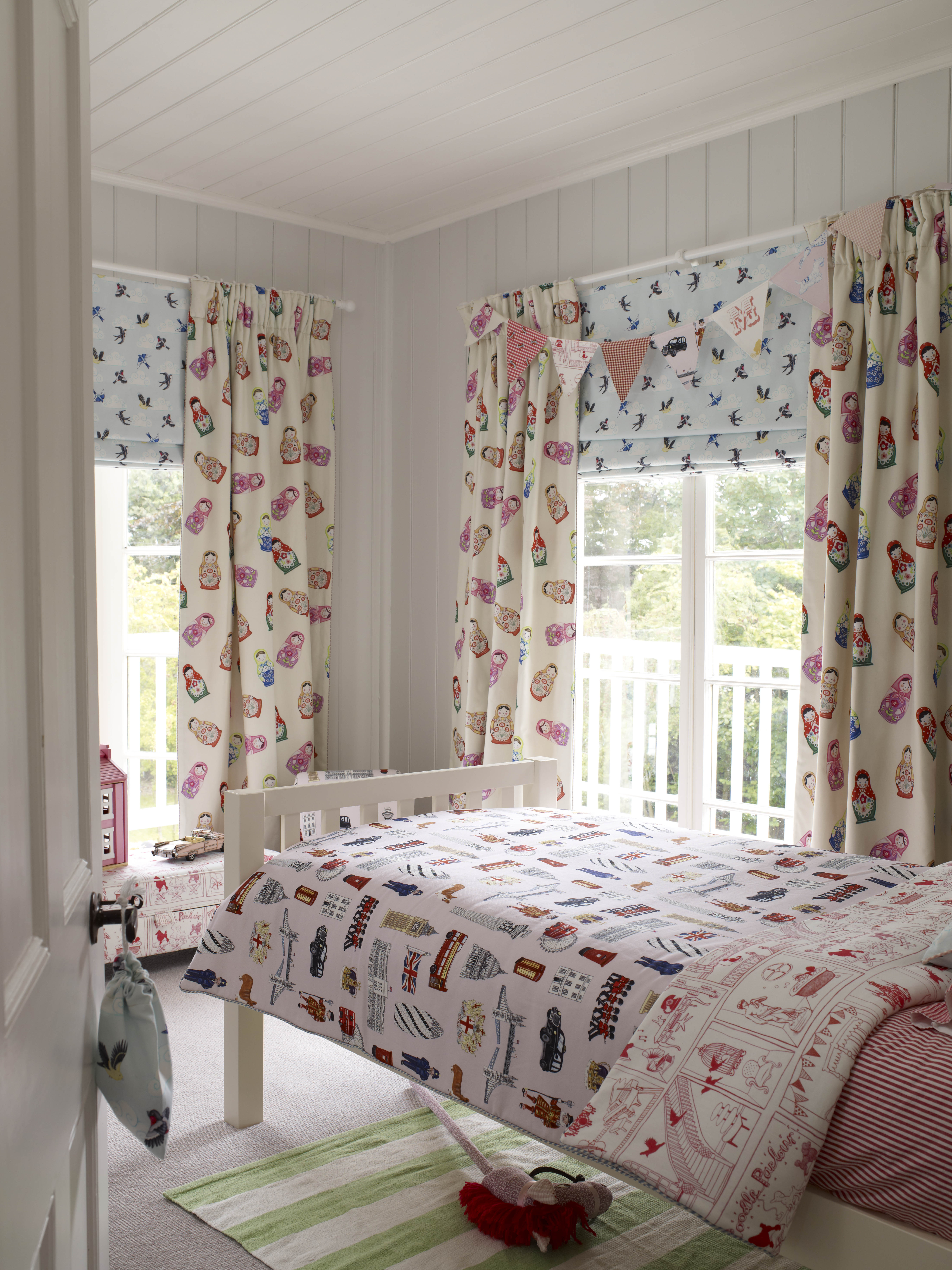 Inspirerende barnerom med tekstilnyheter - Barne - og ungdomsrom