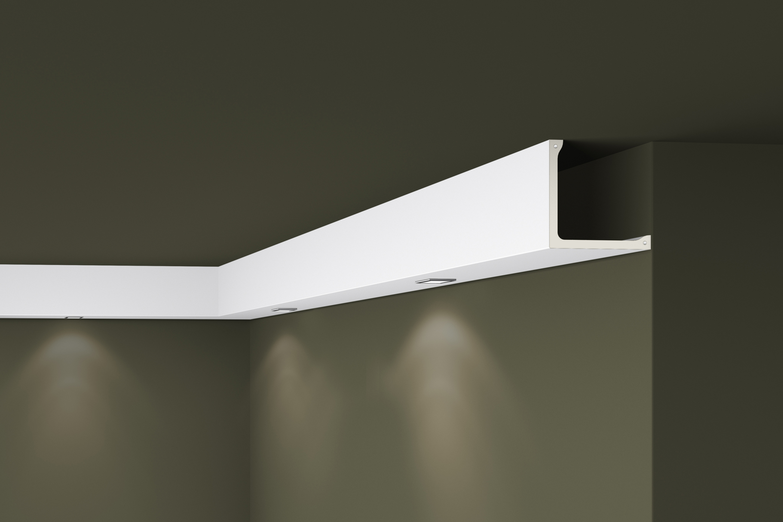 Mørke farger i stua - inspirasjon - Blått/turkis - ifi.no